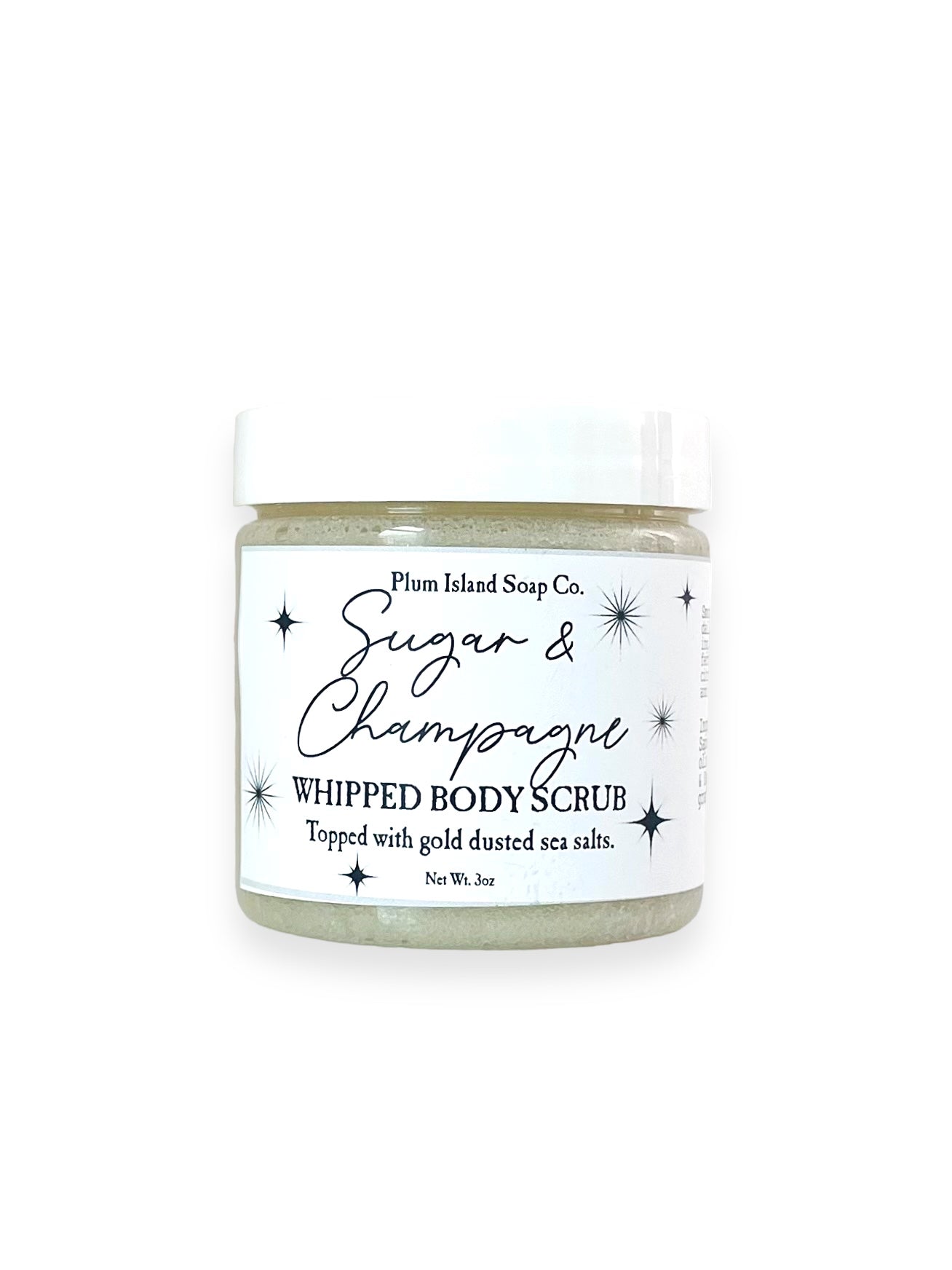 Sugar & Champagne Whipped Body Scrub – Plum Island Soap Co.®