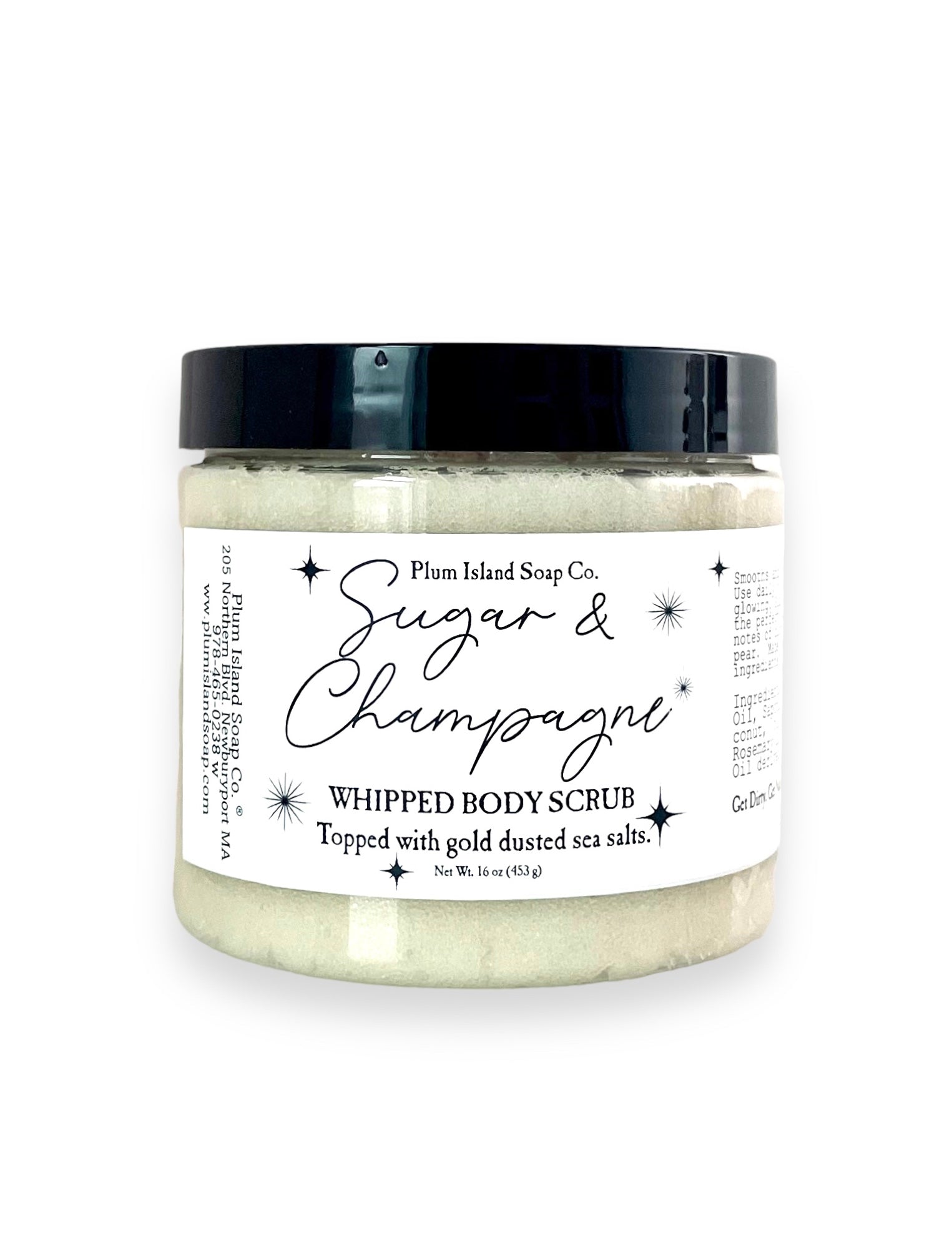 Sugar & Champagne Whipped Body Scrub – Plum Island Soap Co.®