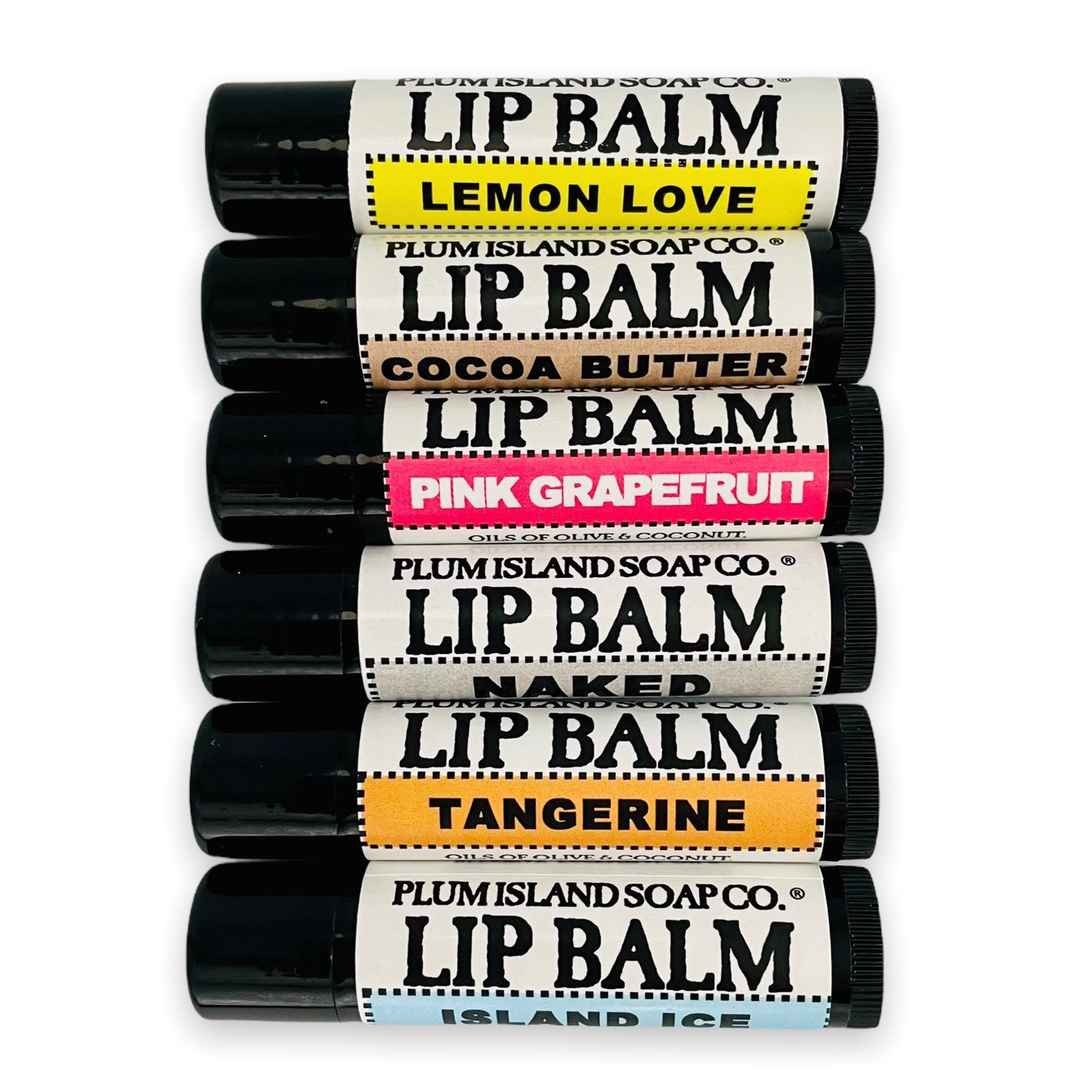 Tube Lip Balms – Plum Island Soap Co.®